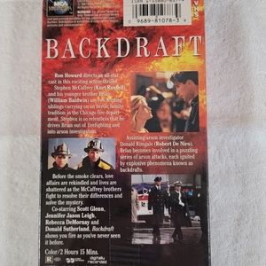 MCA Universal | Media | Vhs Backdraft Movie Brand New | Poshmark